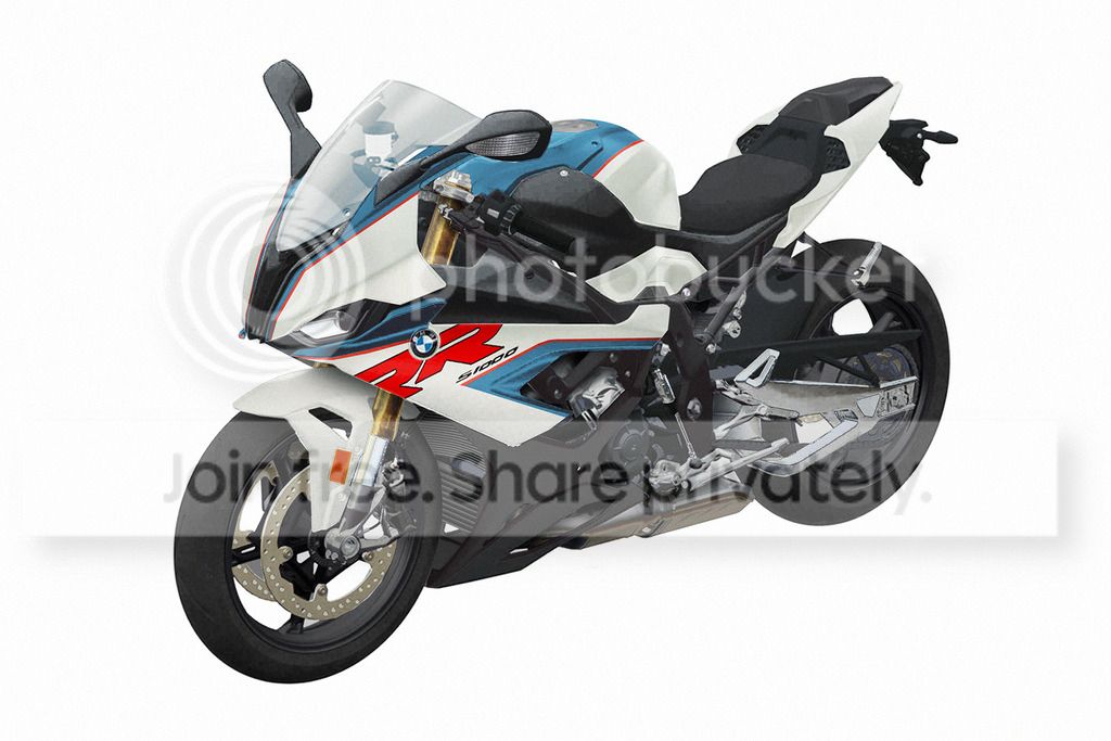 Colored up those leaked CAD images | BMW S1000RR Forum
