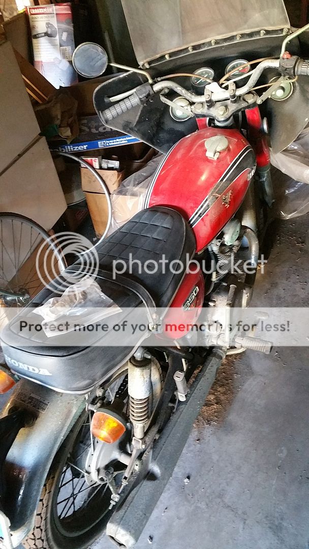 Finally up and alive after 40 years of sitting CB350k3 | Honda Twins