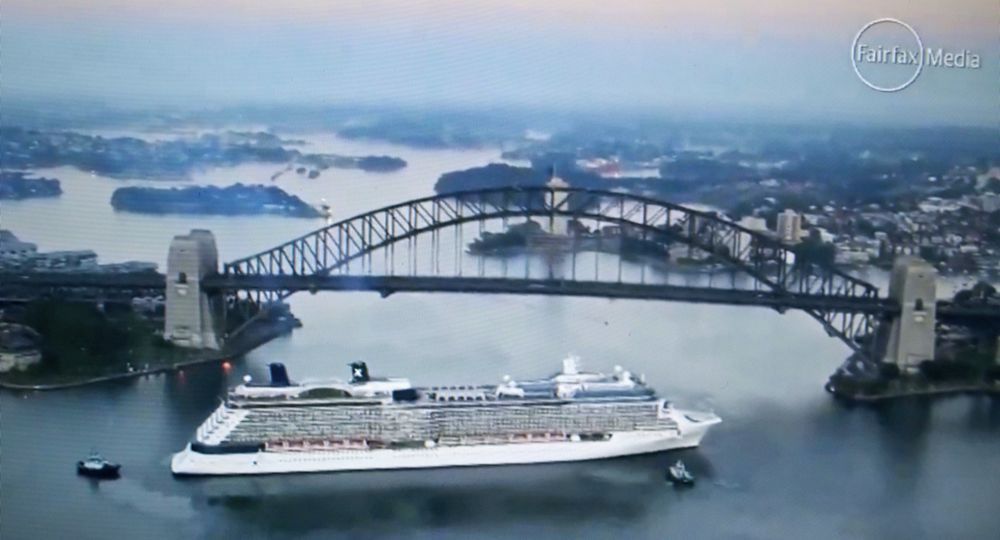 Solstice Grand Entrance to Sydney Harbor!! Pix's & Video!! - Celebrity ...