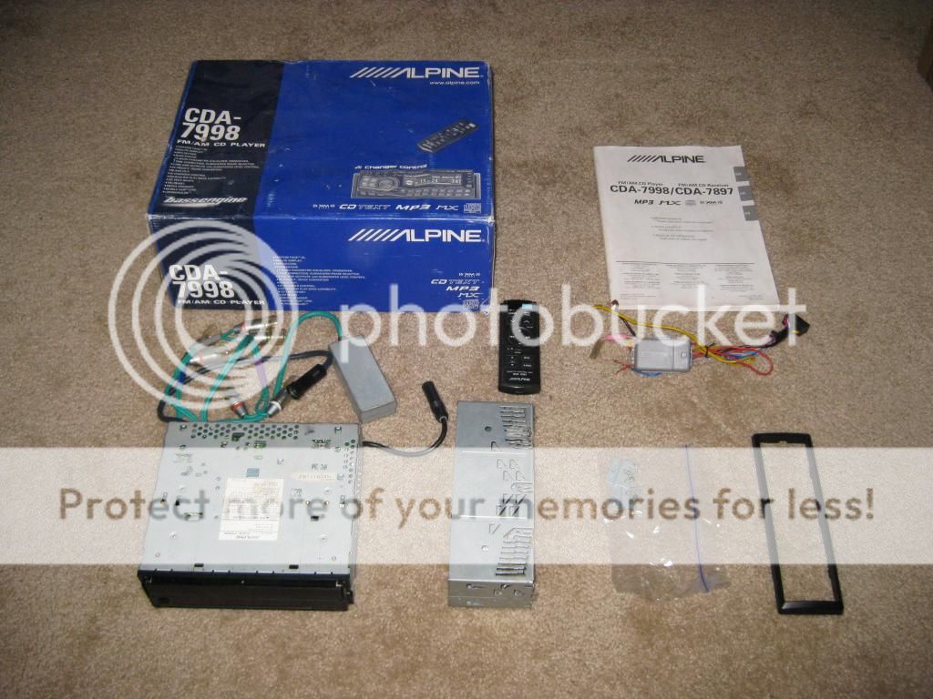 Alpine 7998 (x2), H700, 9835, 9830, 7903, 420i (x2), Streetwires, and ...