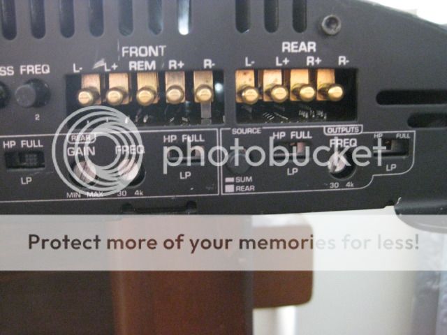 Precision Power PPI PCX 4125 and PCX 2200 + Q bass remote ...