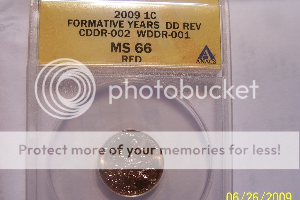 Here are the pics of a few of my DDR's in anacs slabs — Collectors Universe