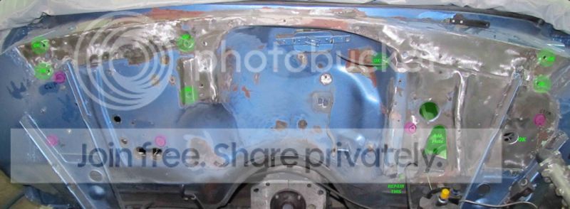 OEM firewall holes? | Chevy Tri Five Forum